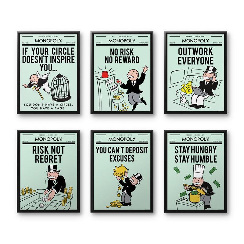 Monopoly Frame - Monopoly Front Page Bundle | Only from IKONICK