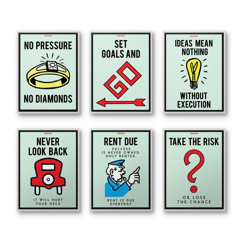 Monopoly Quotes Art - Monopoly Game Plan Bundle | Only from IKONICK