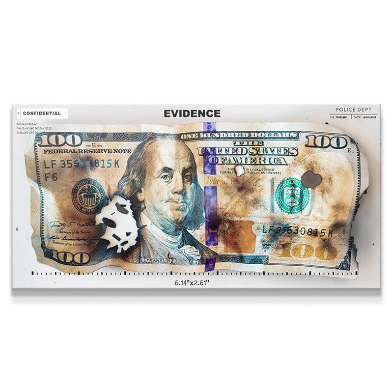 Unique Money Art - Canvas Art & Prints | Designed by IKONICK