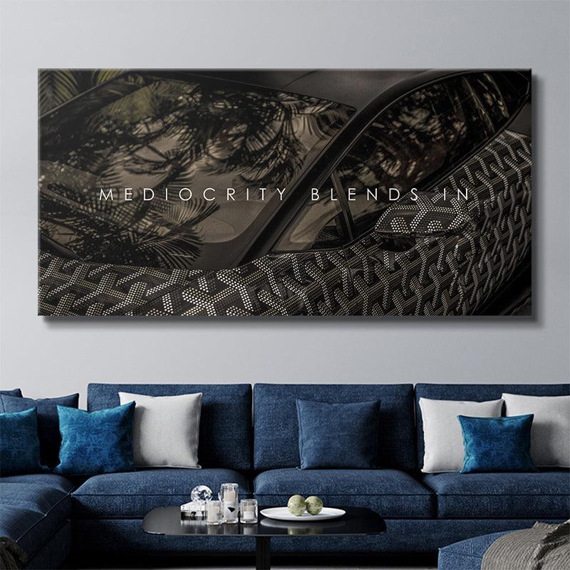 Mediocracy Blends In - Official IKONICK Art