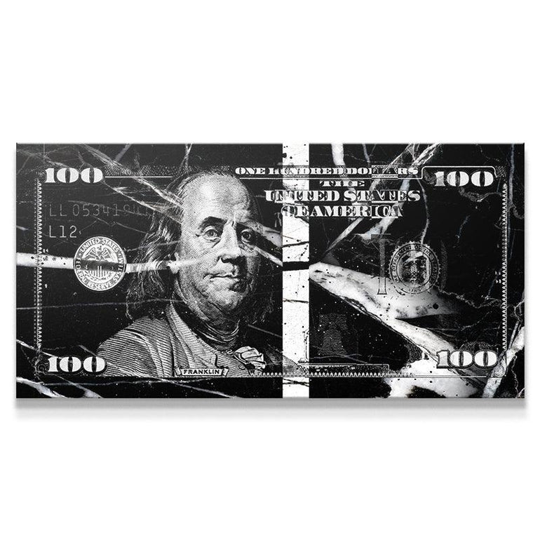 Unique Money Art - Canvas Art & Prints | Designed by IKONICK