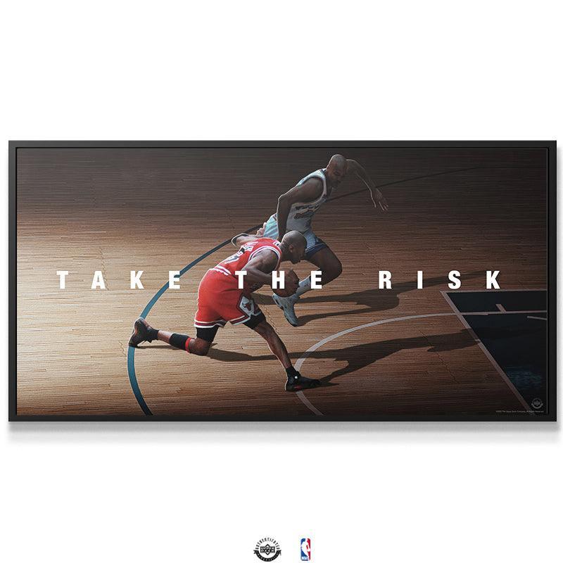 Michael Jordan Canvas Wall Art | Take the Risk