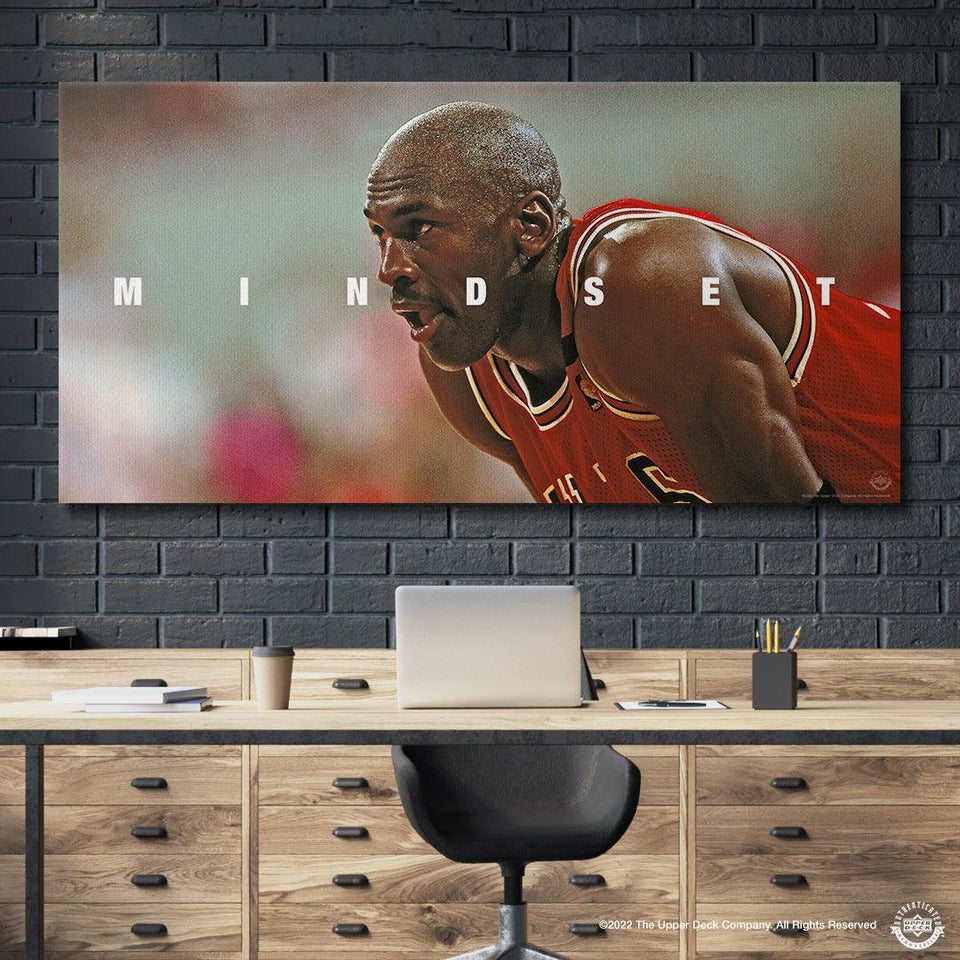 Buy Officially Licensed Canvas Wall Art - Michael Jordan Mindset – IKONICK