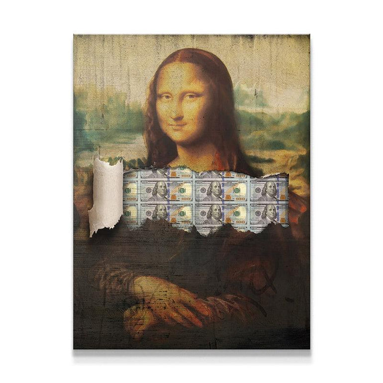 Unique Money Art - Canvas Art & Prints | Designed by IKONICK