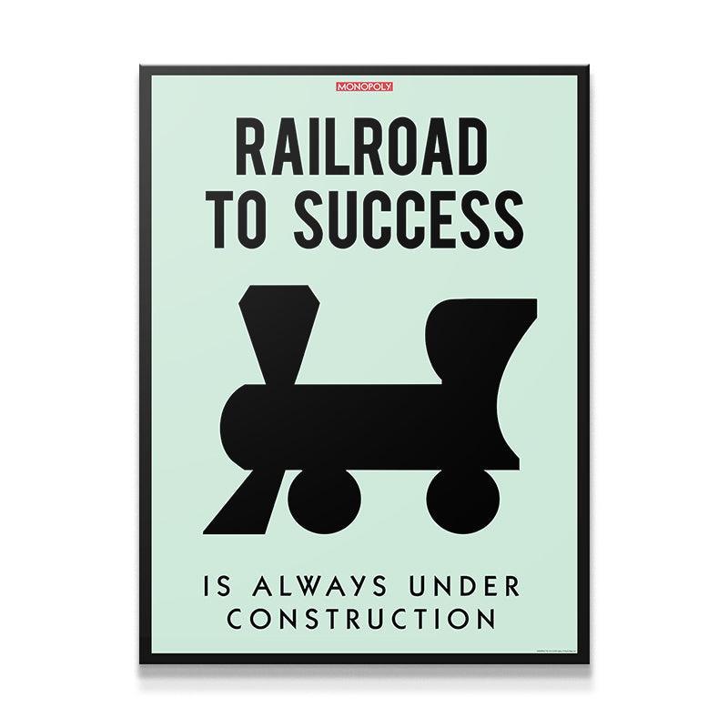 Monopoly - Railroad To Success - Official IKONICK Art