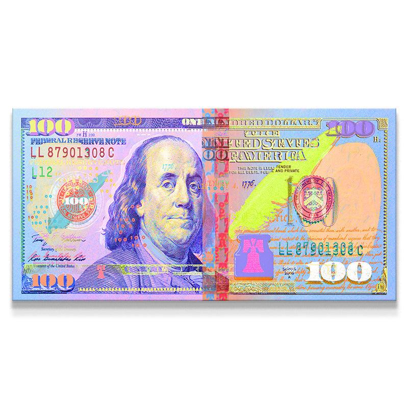 Shop Money Canvas Wall Art - Paper Jam | Official IKONICK Art