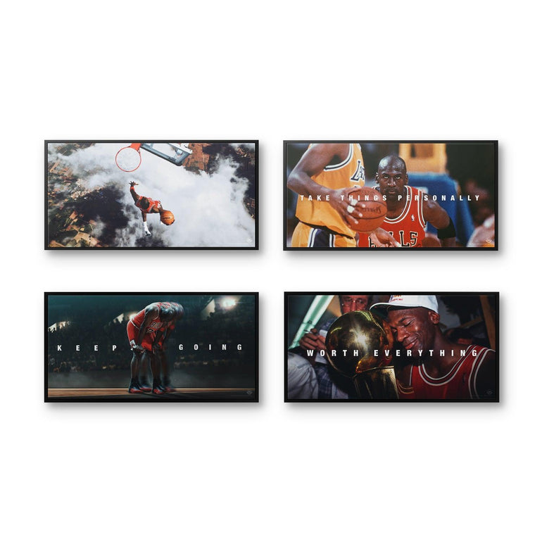 Officially Licensed Michael Jordan Art | Designed by IKONICK