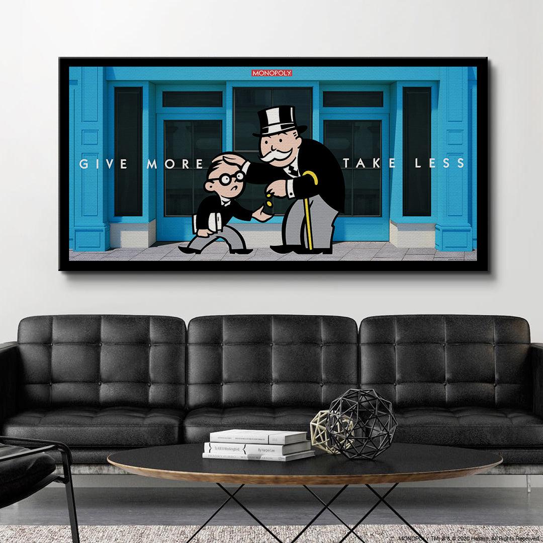 Monopoly - Give More Take Less - Official IKONICK Art