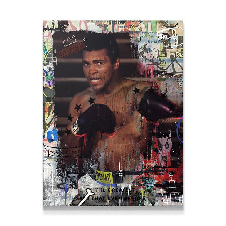 Licensed Muhammad Ali Canvas Wall Art and Prints | IKONICK