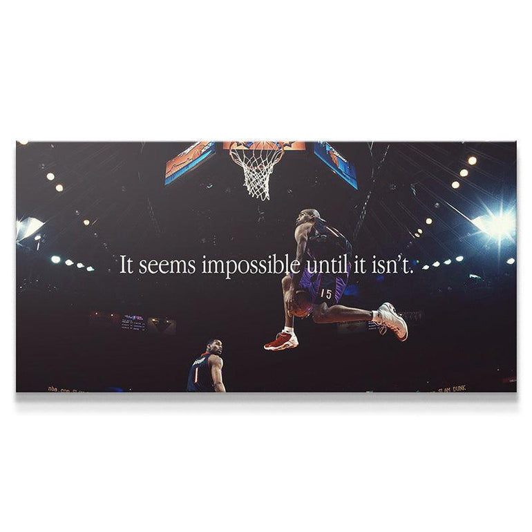 Motivational Basketball Art - NBA Canvas Art & Prints by IKONICK