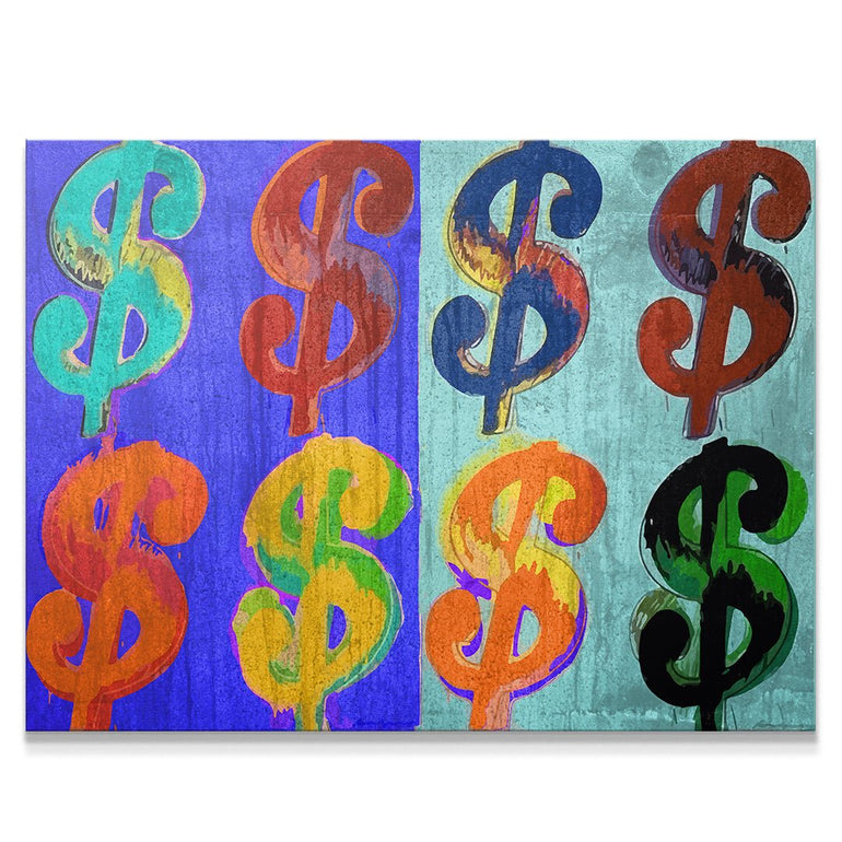 Unique Money Art - Canvas Art & Prints | Designed by IKONICK