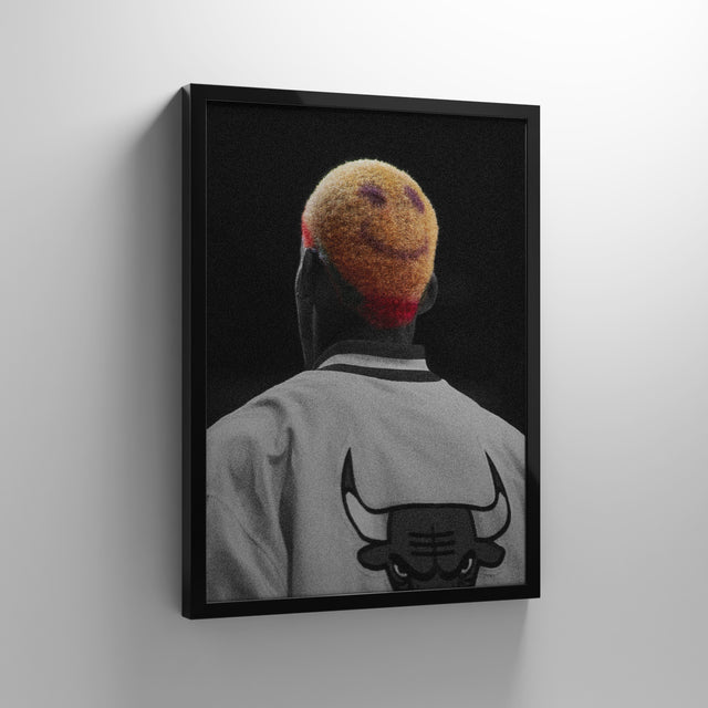 Dennis Rodman - Smile Print