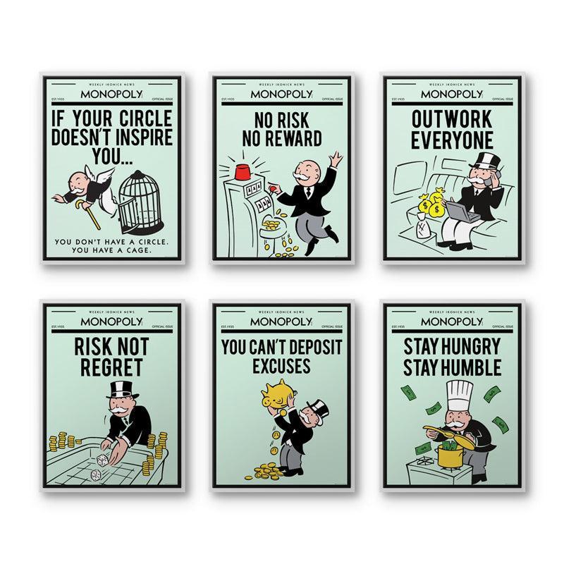 Monopoly Frame - Monopoly Front Page Bundle | Only from IKONICK