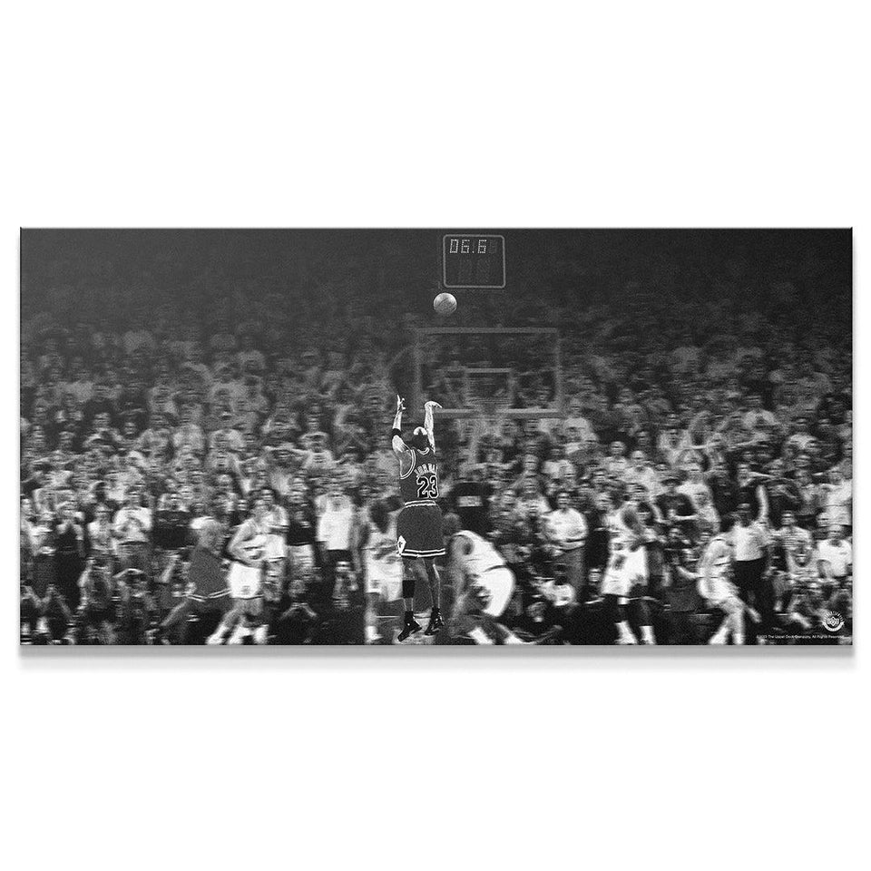 Officially Licensed Canvas Art - Michael Jordan Last Shot