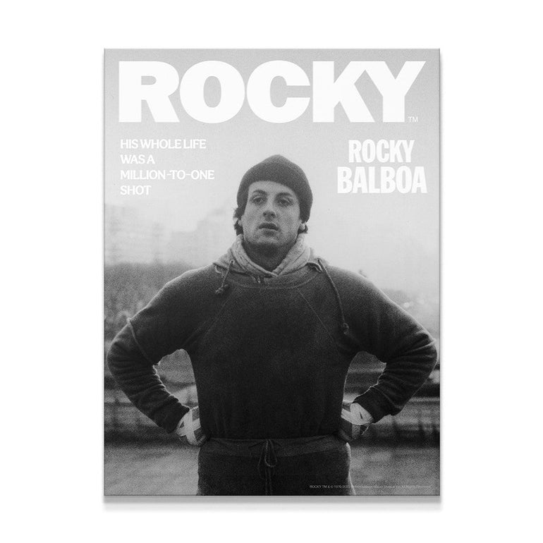 Officially Licensed Rocky Balboa Art | Designed by IKONICK