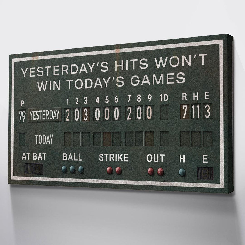 Shop Motivational Sports Art - Yesterday's Hits | by IKONICK